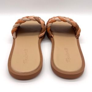 Madewell | Shoes | Madewell Suzi Slide Sandal Women 75 Brown Tan Puffy ...